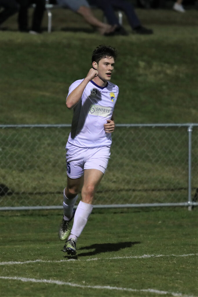 Celebrating a goal – Craig Clifford – Gold Coast United FC